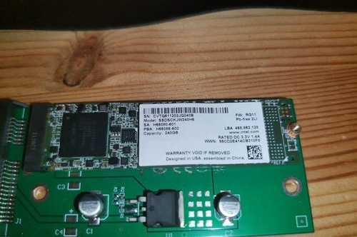 Ssd Intel 240Gb SATA m.2 память MLC