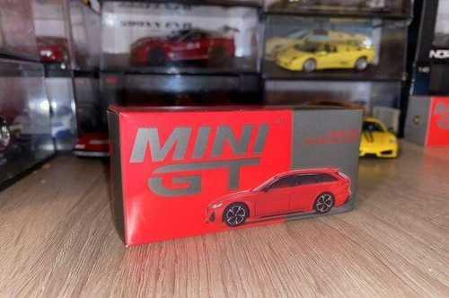 Audi rs6 avant mini gt 1:64