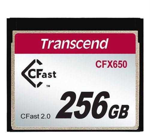 Карта памяти transcend 256gb cfast 2.0 CFX 650