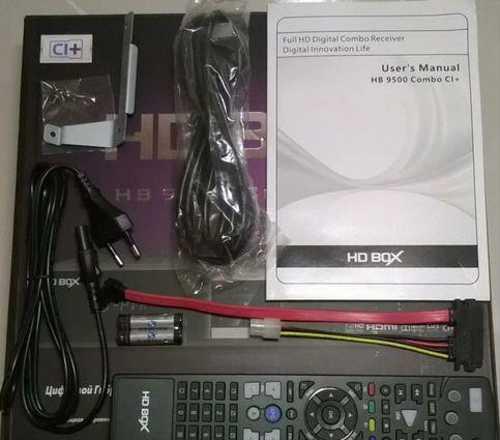 Комбо ресивер HD BOX 9500 CI+