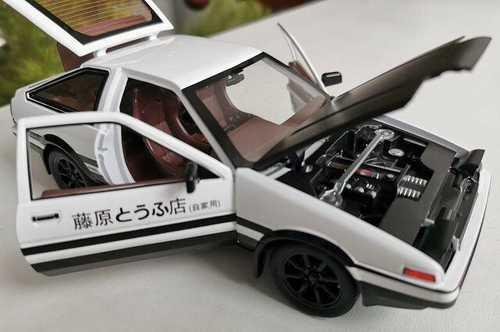 Модель автомобиля Toyota Trueno ae86 хачироку