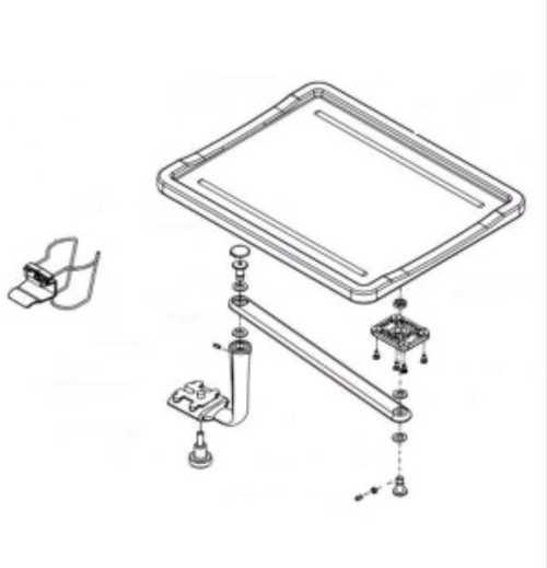 Стол для инструментов к установке каво