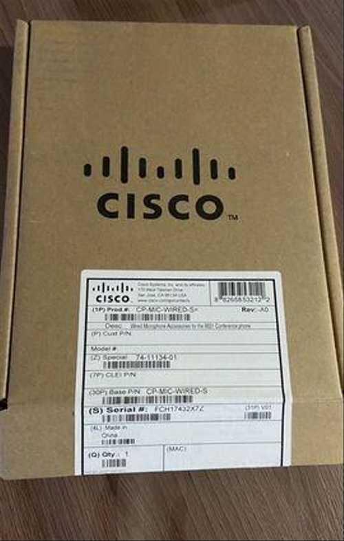 Микрофон Cisco CP-MIC-wired-S