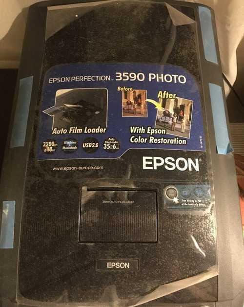 Фото слайд сканер Epson Perfection 3590 для пленок