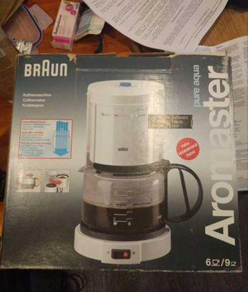Кофеварка Braun aromaster kf16