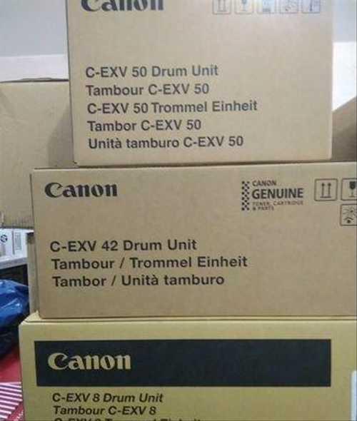 Картриджи Canon и Xerox