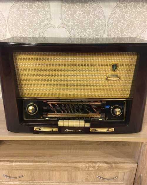 Ламповый радиоприемник Grundig 3042 - 1953 г