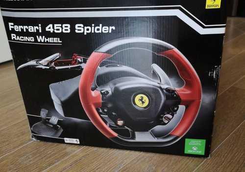 Ferrari 458 spider racing wheel настройка