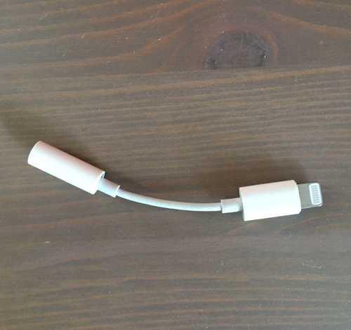 Переходник lightning 3.5 jack