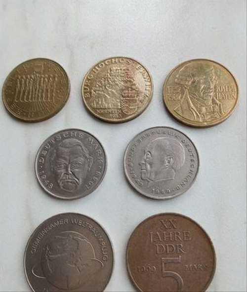 Юбилейные европейские монеты