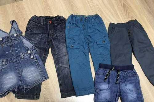Джинсы, брюки, полукомбинезон, шорты-98