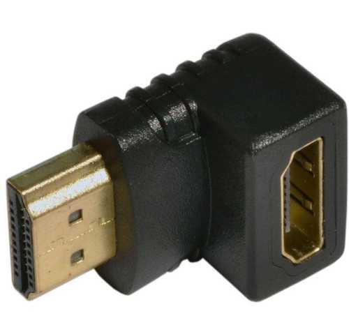 Адаптер (Переходник) hdmi-M на hdmi-F (угловой)