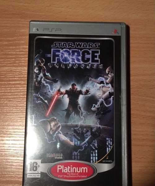Игра на PSP "Star Wars The Force Unleashed"