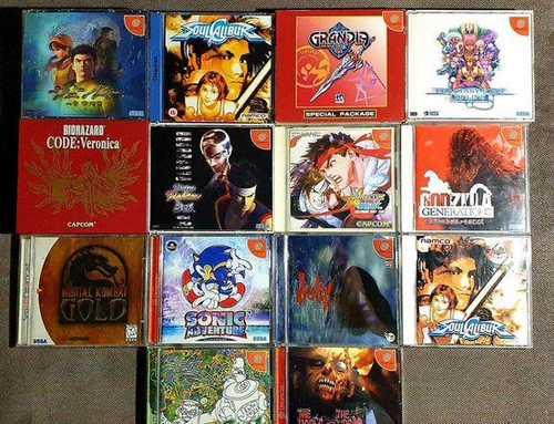 Лицензионные диски на sega Dreamcast