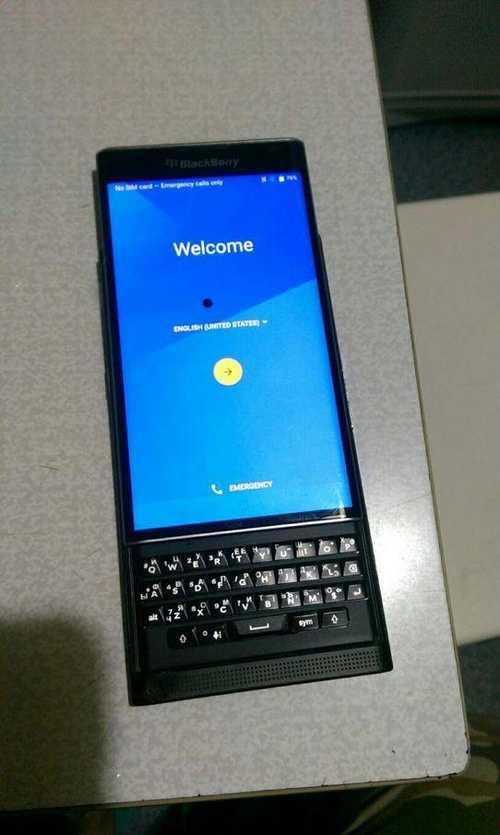 Телефон BlackBerry Priv