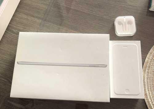 Коробки от iPad, iPhone 6, чехол от EarPods
