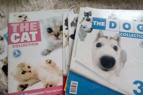 Журналы the cat collection, the dog collection