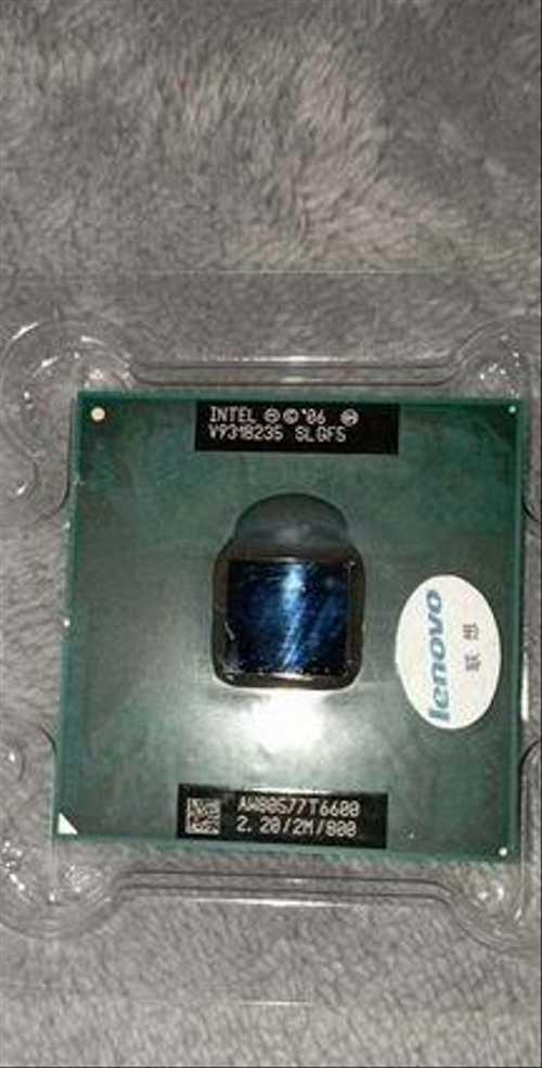 Процессор ноутбука T6600