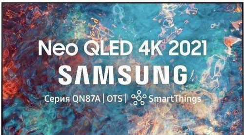 Новый Телевизор Samsung QE75QN87AAU qled ростест