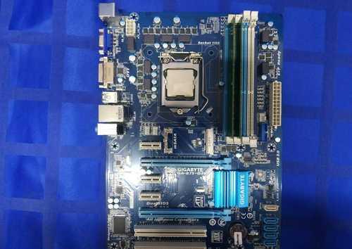 Материнская плата gigabyte,Проц I3-2120,Опер.4Gb