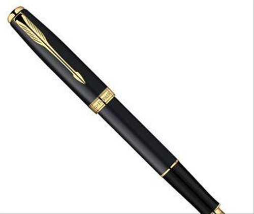 Перьевая ручка Parker Sonnet F528 Matt Black GT