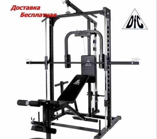 Силовой комплекс скамьей DFC Homegym | Festima.Ru (356011301)