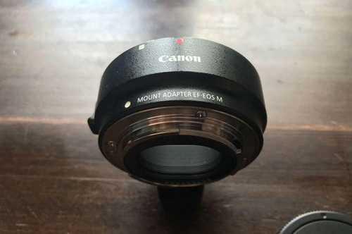 Переходник Canon Mount Adapter EF EOS M