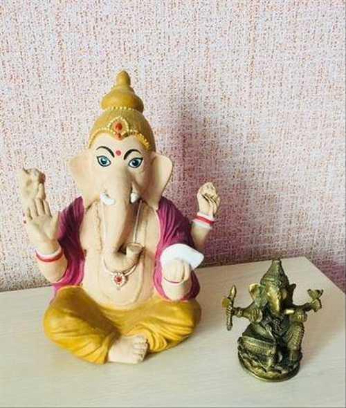 Статуэтки Ганеша (глиняная,бронзовая) слон индуизм