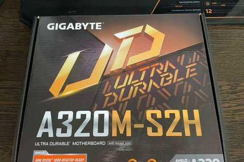 Материнская плата gigabyte GA-A320M-S2H