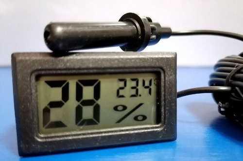 Цифровой термометр -гигрометр с выносным датчиком