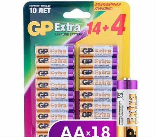 Батарейки GP Extra LR03/LR6 AAA/AA