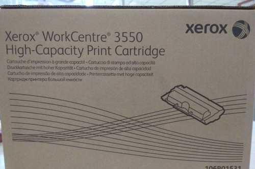 Картридж лазерный Xerox 106R01531 черный оригиналь