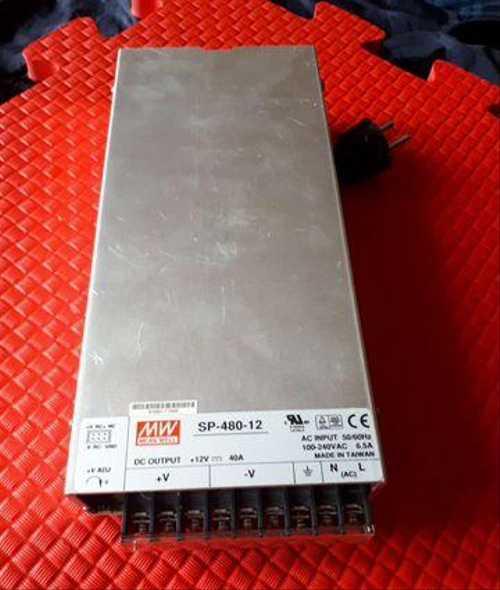 Блок питания Mean Well SP-480-12