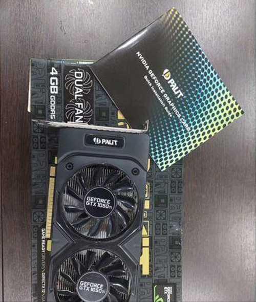 Palit 1050 ti dual обзор