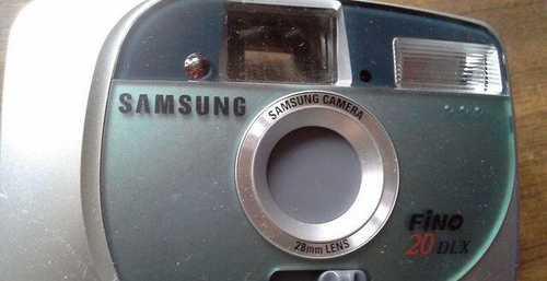 Фотоаппарат плёночный Samsung Fino 20 DLX