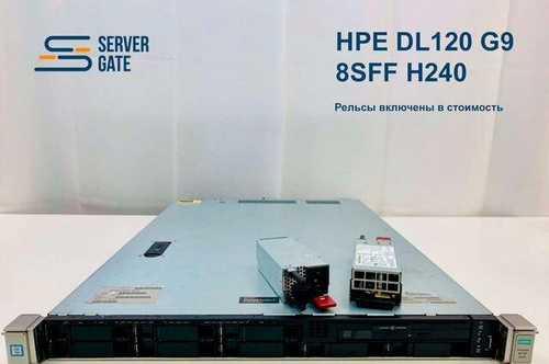 Сервер HP DL120 Gen9 8SFF 2x E5-2699v3 192GB