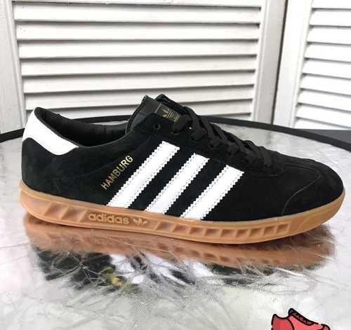 Кроссовки Adidas Hamburg Black все размеры