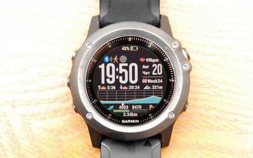 Часы garmin fnix 3 Sapphire HR б/у идеальное