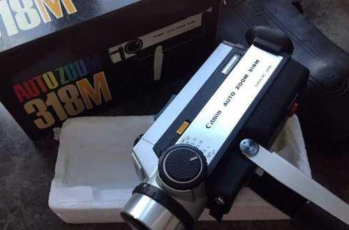 Кинокамера Canon 318M 8 mm полный комплект в идеал