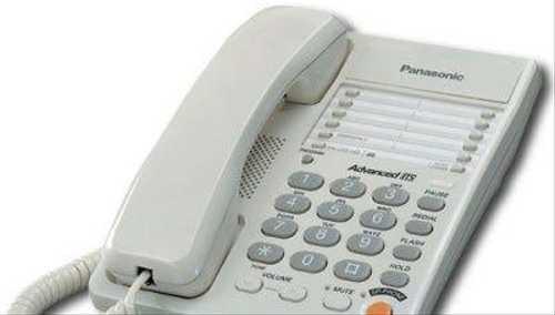 Телефон проводной Panasonic KX-TS2363RUW