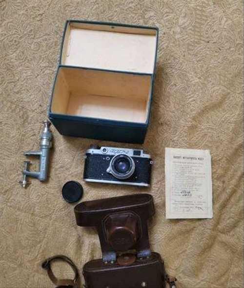 Плёночный фотоаппарат фэд-2 1957г