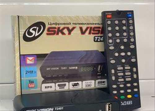 Ресивер для цифрового тв Sky Vision T-2401, Новый