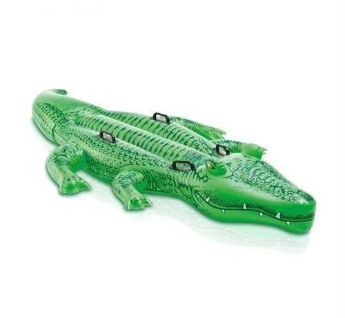 Надувная игрушка для плавания "Большой аллигатор"