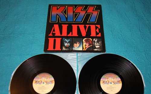 Винил - Kiss - Alive II - Norway