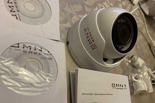 Камера видеонаблюдения купольная omny miniDome2E-U