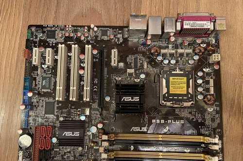 Материнская плата Asus P5B plus (775 socket)