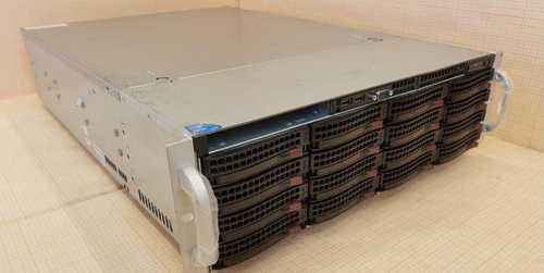 Сервер 3U/2xE5520/X8DTN-F/DDR3/3.5HDD/HBA/2x800W