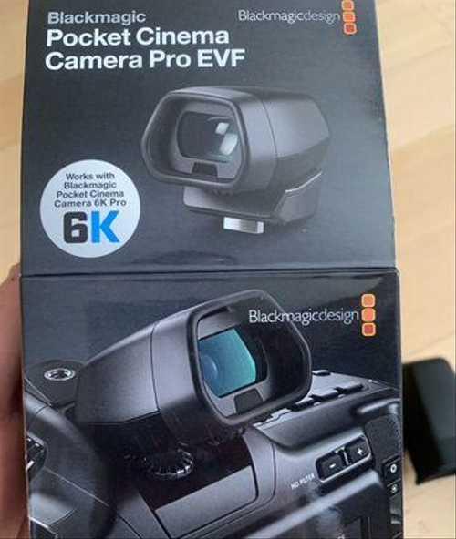 Blackmagic pocket pro EVF