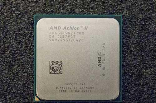 FM1 AMD Athlon II X4 631 / 4 ядра 2.6ghz