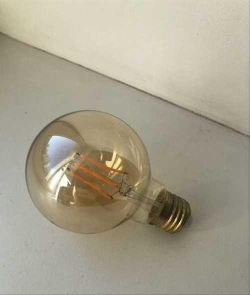 Лампа светодиодная филаментная лофт